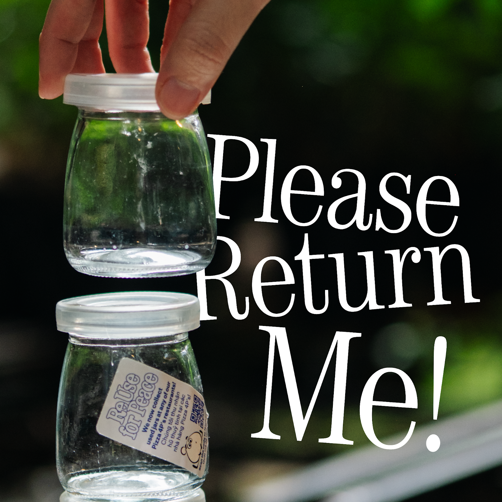 4P'S JAR RETURN PROGRAMME | Library 4P’s | Pizza 4P's