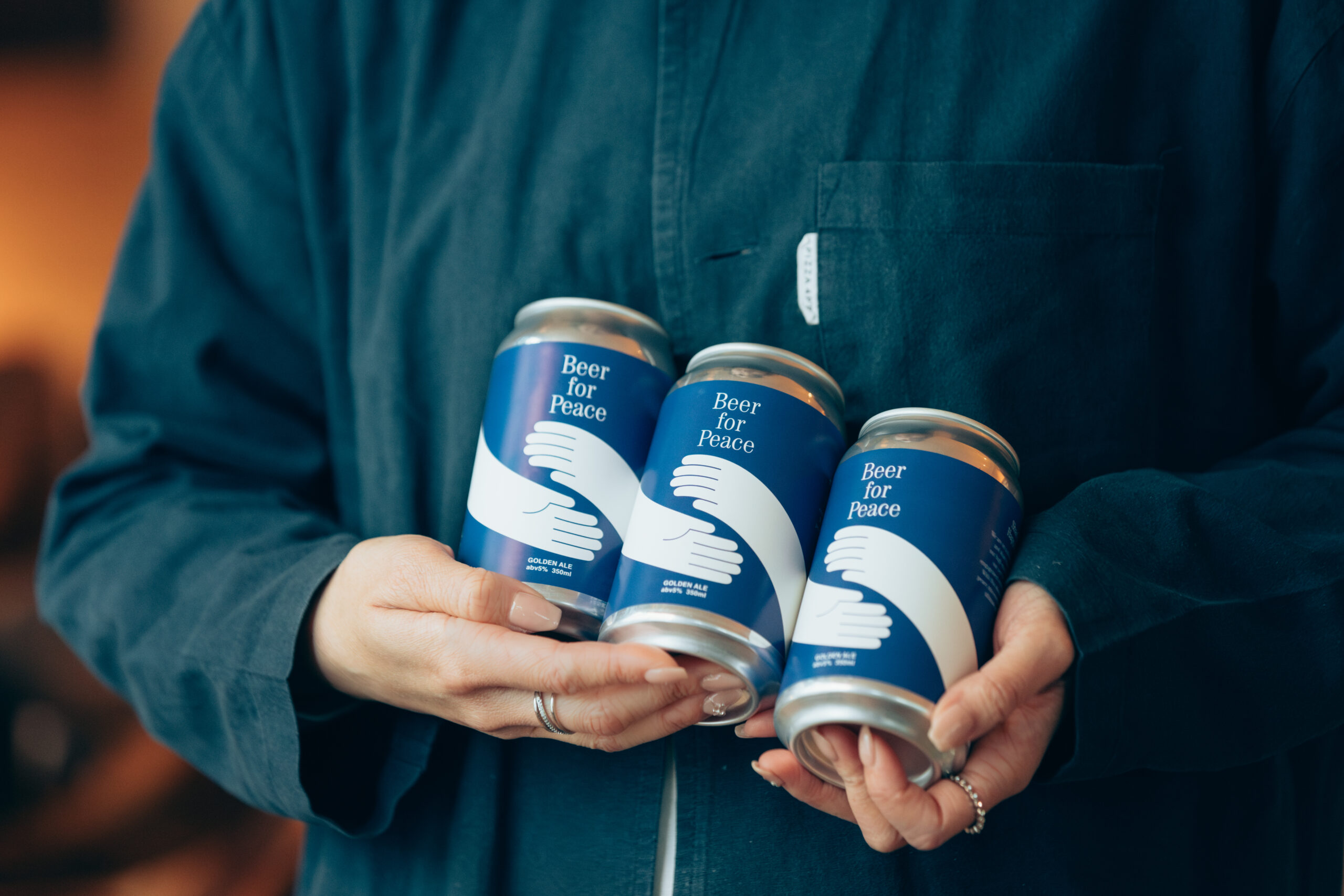 1周年記念新オリジナルビール「Beer for Peace」登場 / New Original Beer “Beer for Peace 🌸 ...