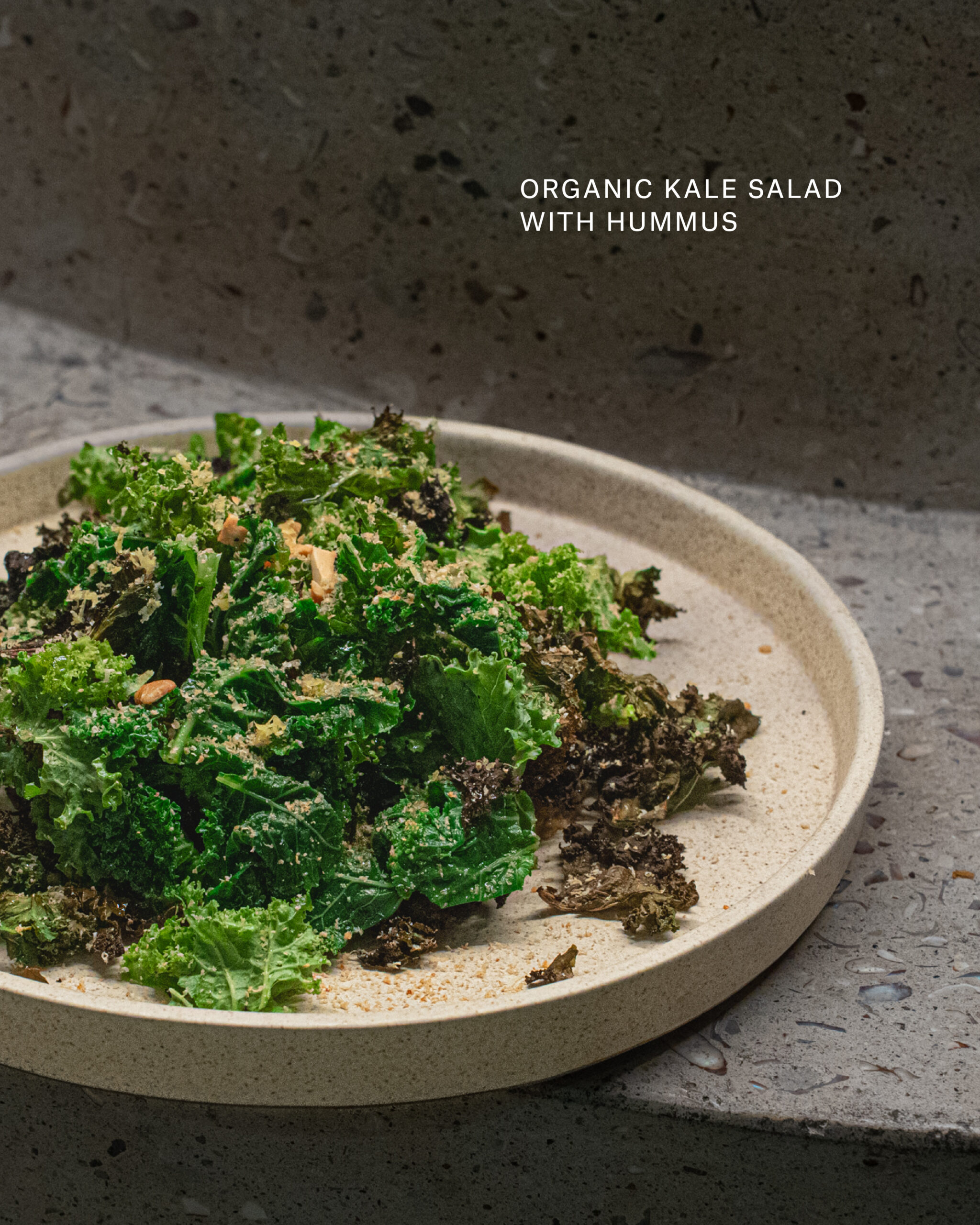 ORGANIC KALE SALAD WITH HUMMS | News | Pizza 4P's Japan